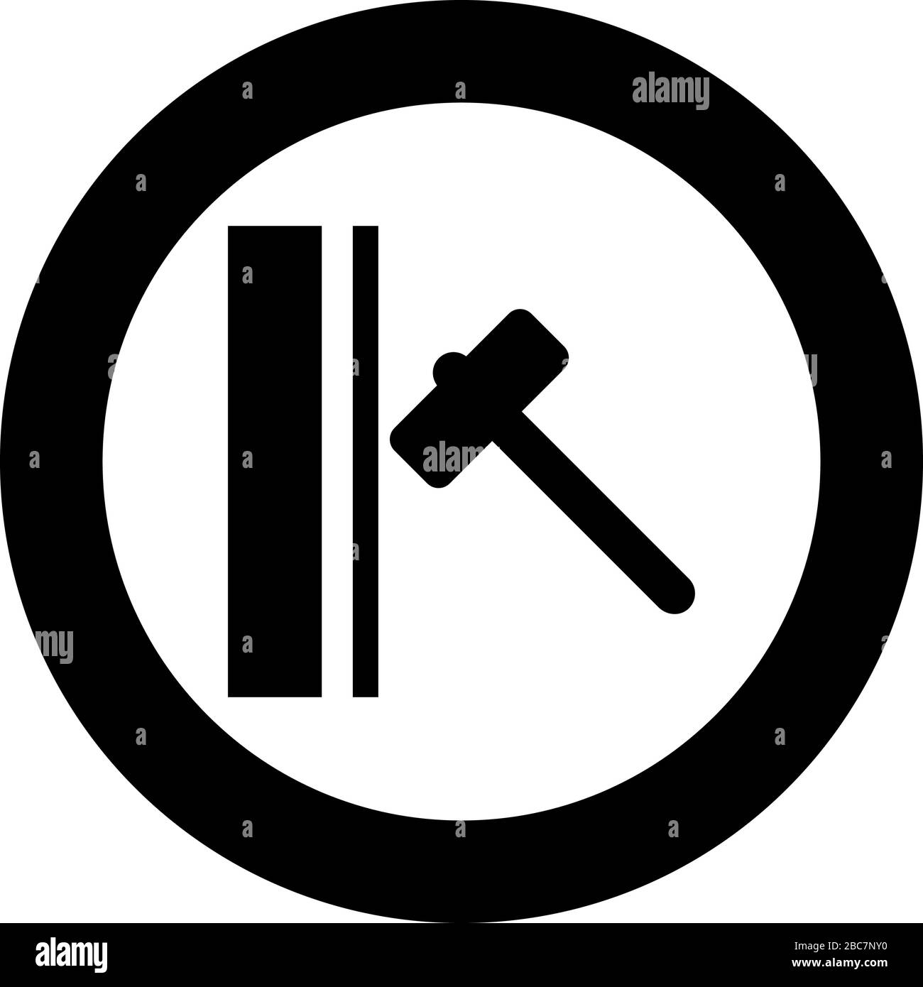 Extra strong Designation on the wallpaper symbol icon in circle round ...