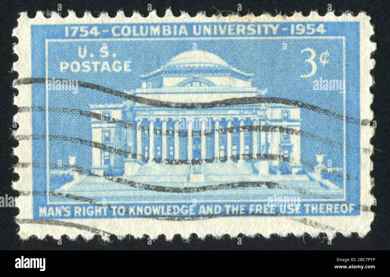 UNITED STATES - CIRCA 1954: stamp printed by United states, shows Low ...