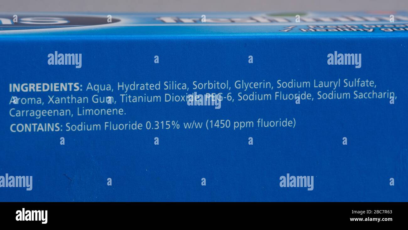 Toothpaste box hi-res stock photography and images - Alamy