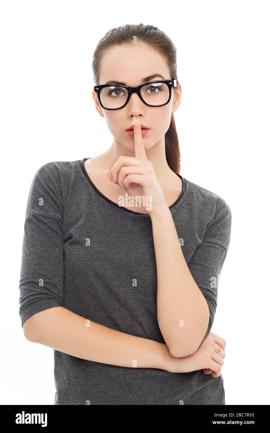 Silence is beautiful hi-res stock photography and images - Alamy