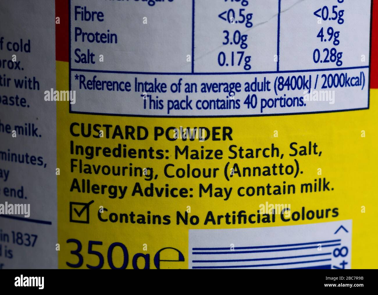 Birds custard powder hi-res stock photography and images - Alamy