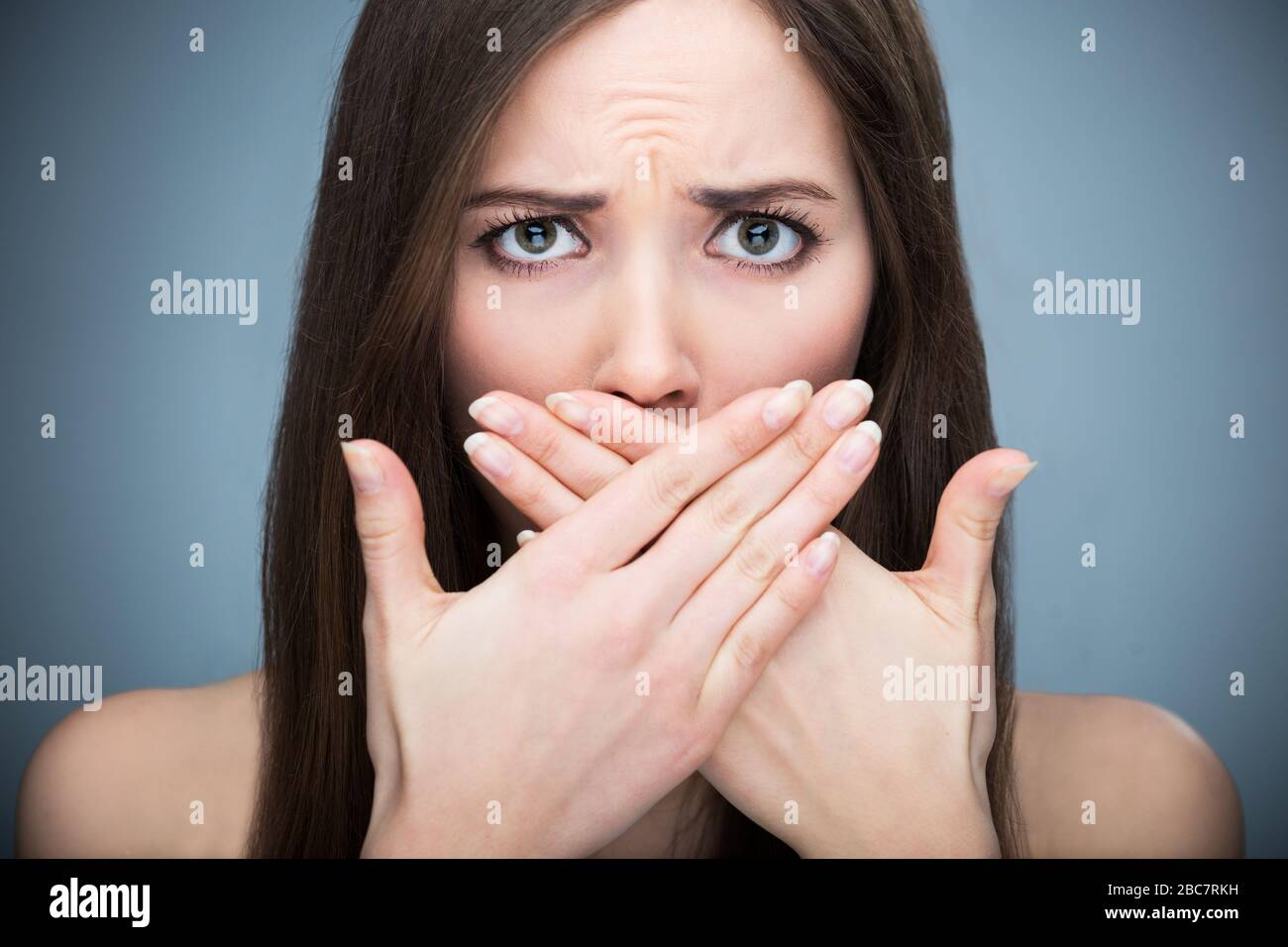 Bad teeth woman hi-res stock photography and images - Alamy