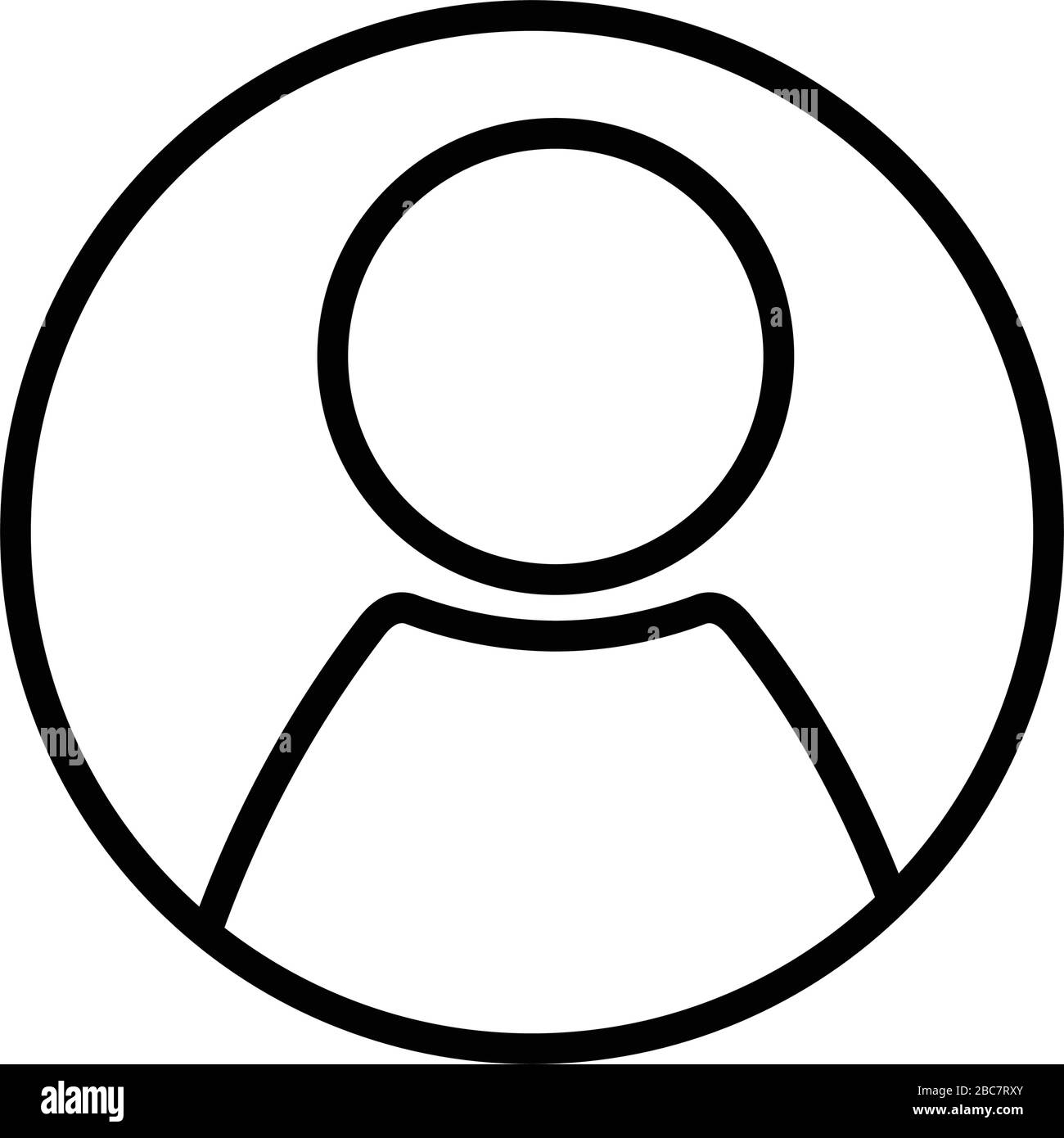 business user man avatar icon profile symbol isolated for web Stock ...