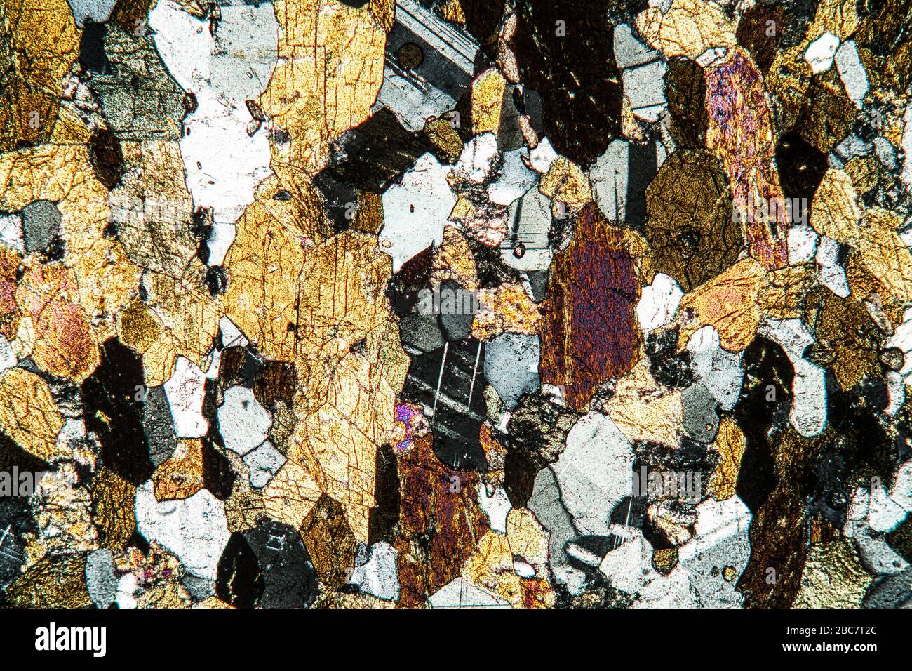 Igneous rock under microscope hi-res stock photography and images - Alamy