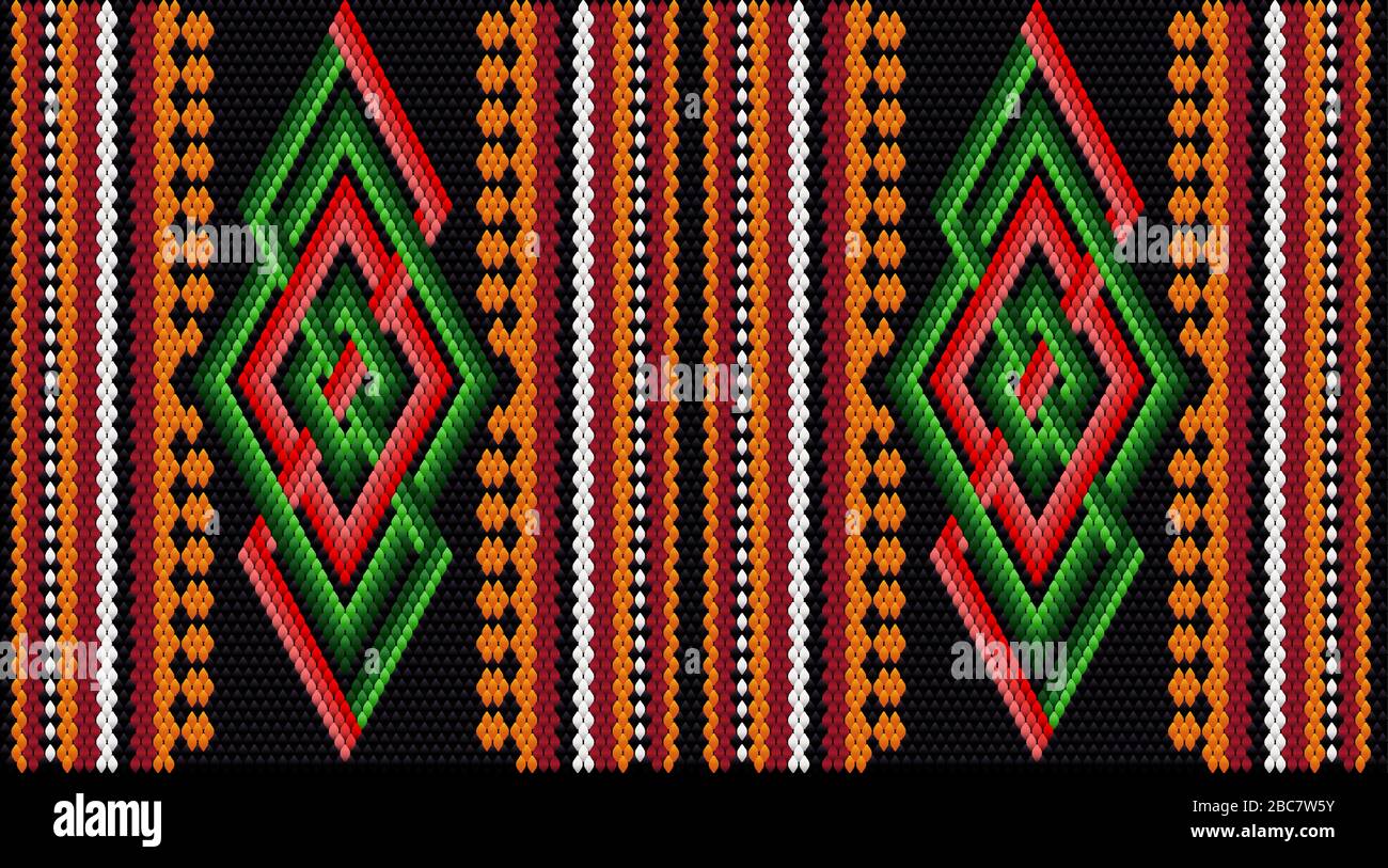 Bedouin girl weaving Stock Vector Images - Alamy