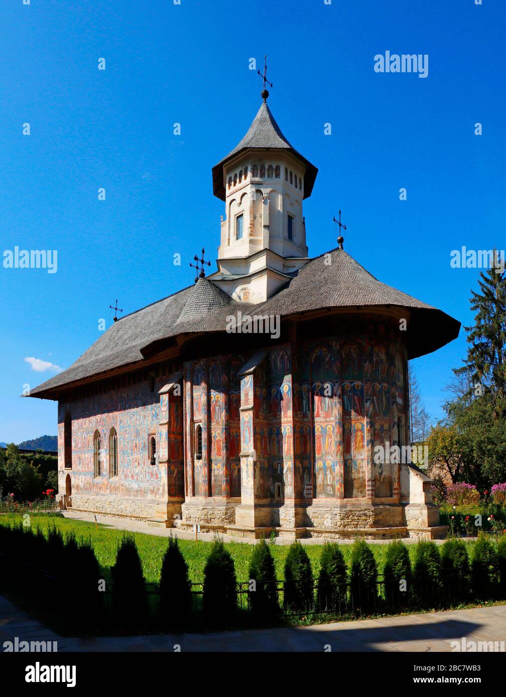 The Moldovita Monastery, Romanian Orthodox monasteries in southern ...