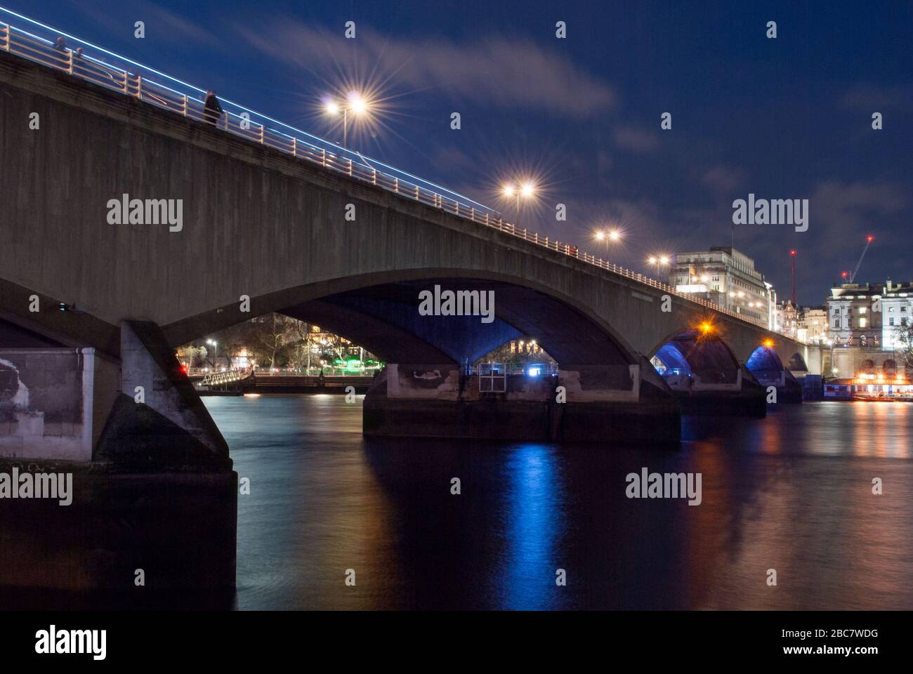 Waterloo Bridge, Upper Ground, Bishop's, London SE1 9PX Stock Photo - Alamy