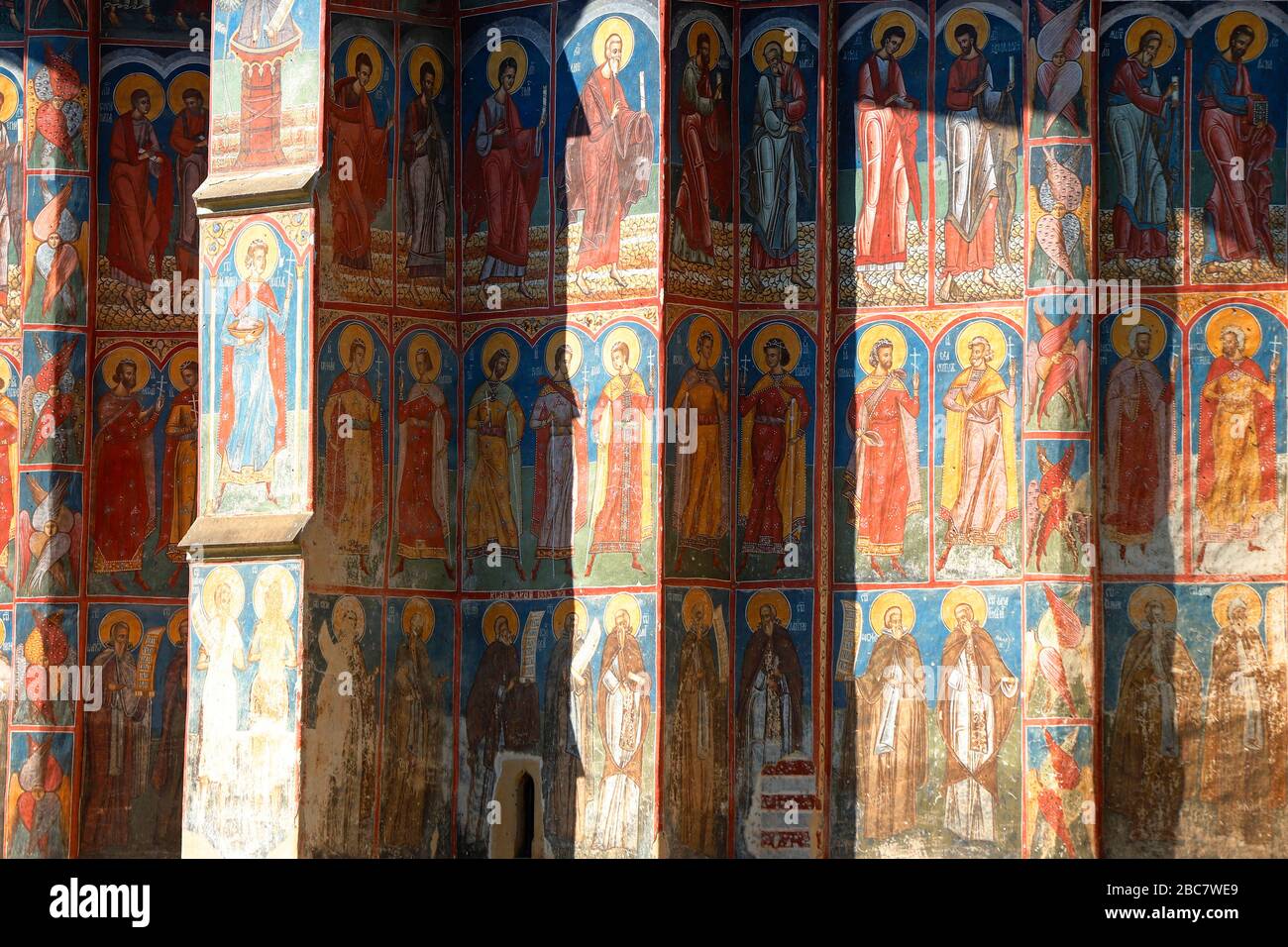 The Moldovita Monastery, Romanian Orthodox monasteries in southern ...