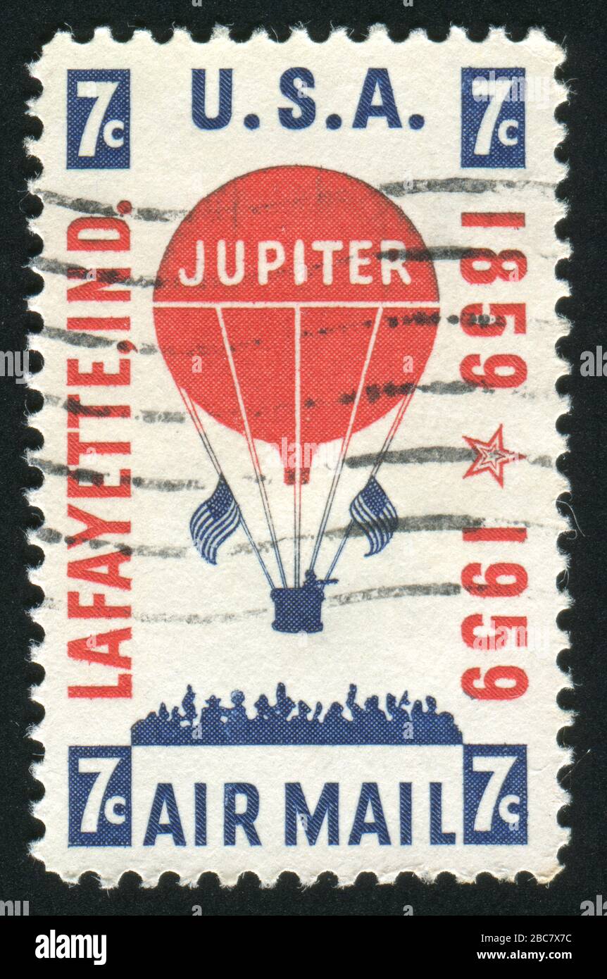 UNITED STATES - CIRCA 1959: stamp printed by United states, shows ...