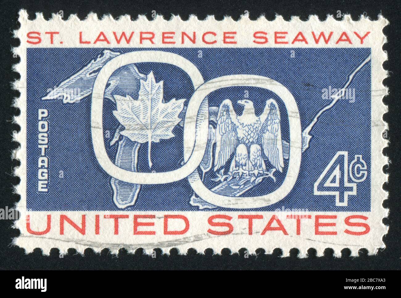 UNITED STATES - CIRCA 1959: stamp printed by United states, shows Great ...