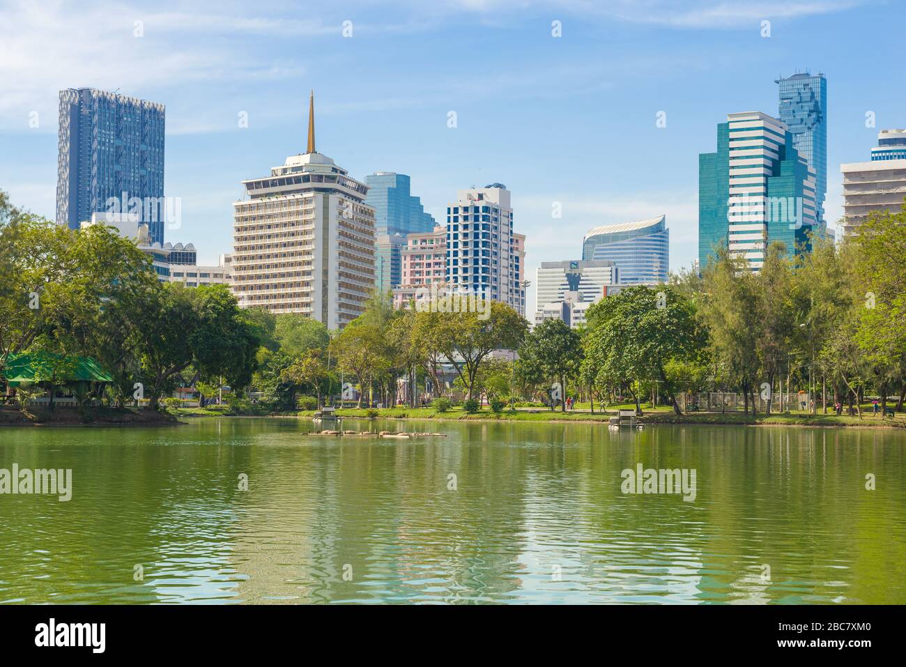 Lumpini park hi-res stock photography and images - Alamy