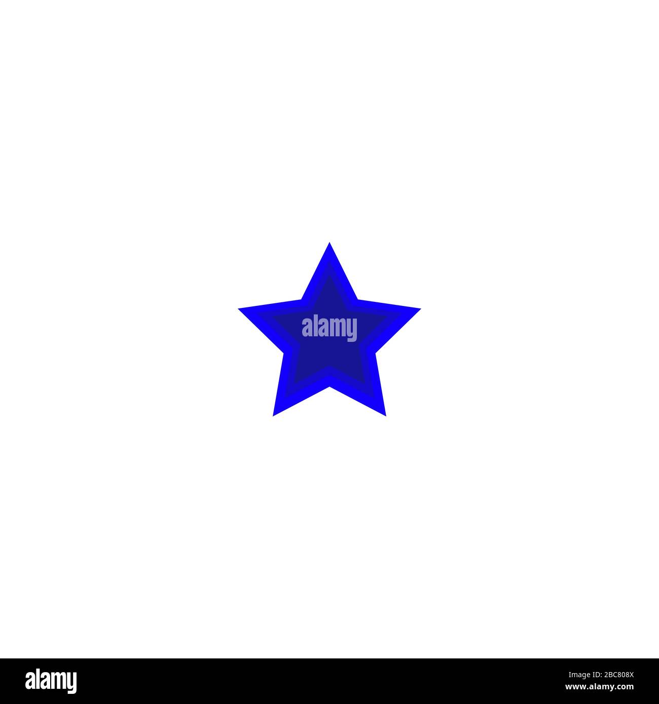 Blue star pattern Cut Out Stock Images & Pictures - Alamy