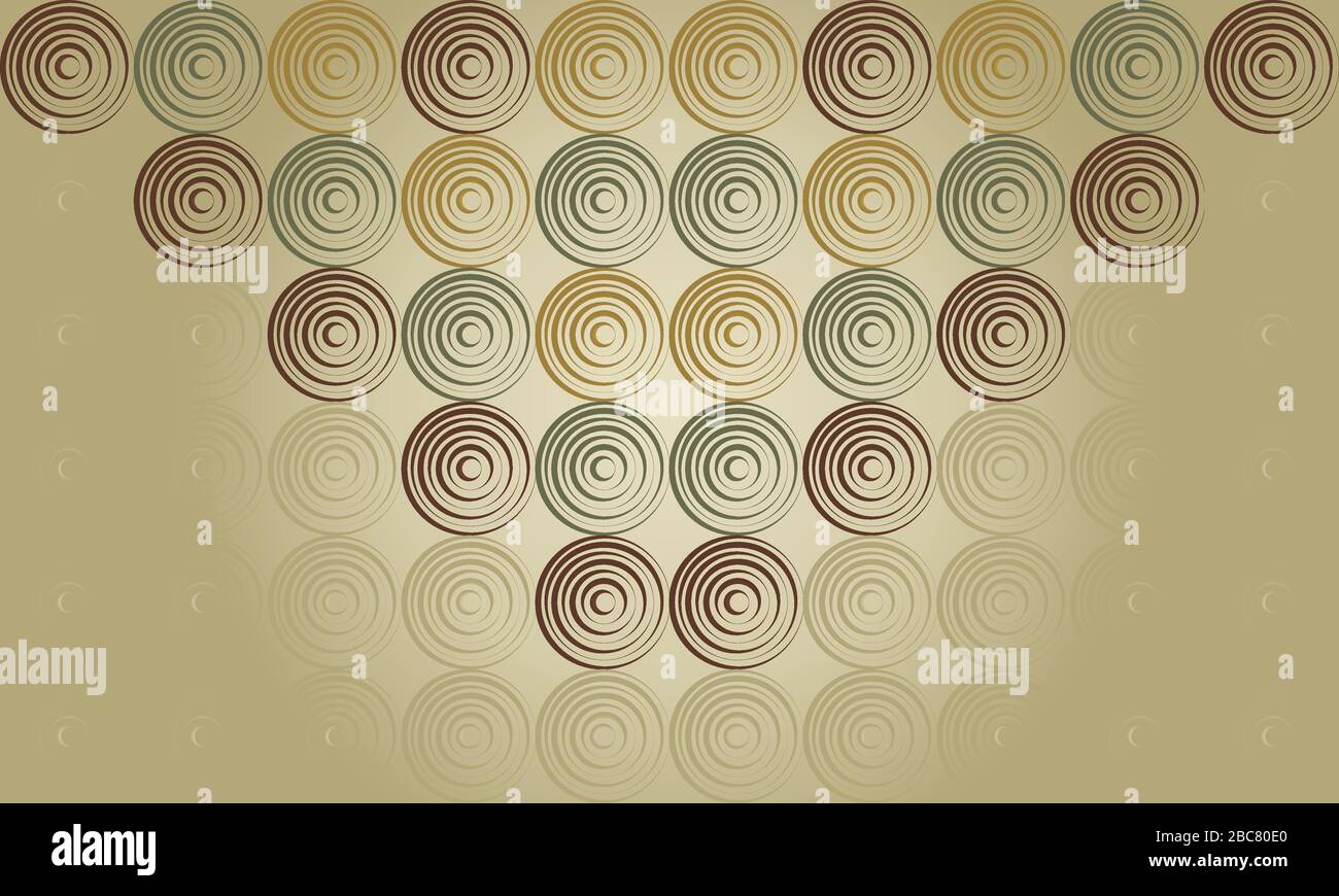 Stylish chinese traditional circle lines pattern textile Stock Vector ...