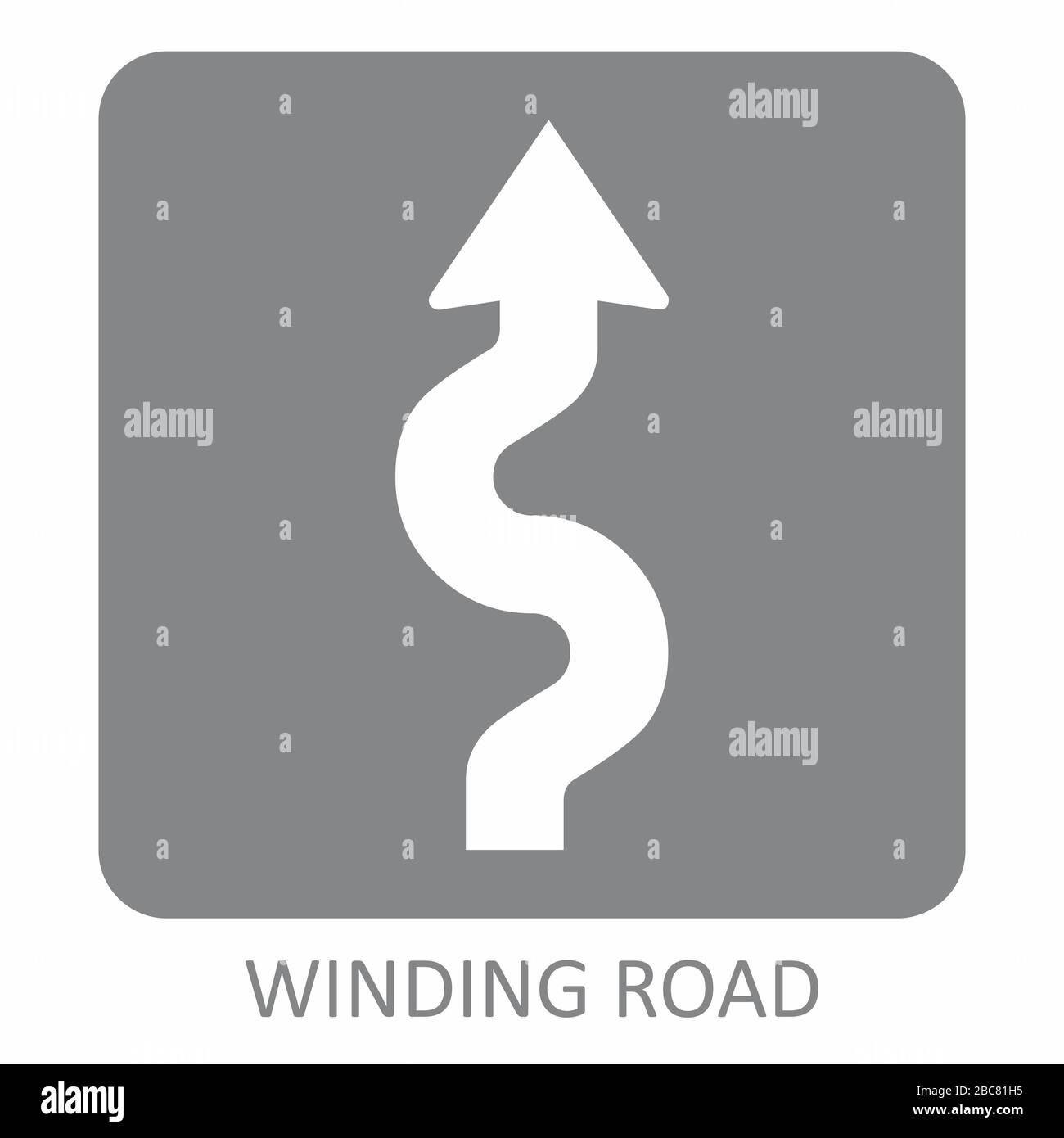 Right winding road hi-res stock photography and images - Alamy