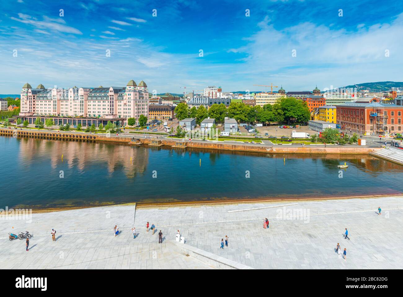Oslo city center cityscape hi-res stock photography and images - Alamy