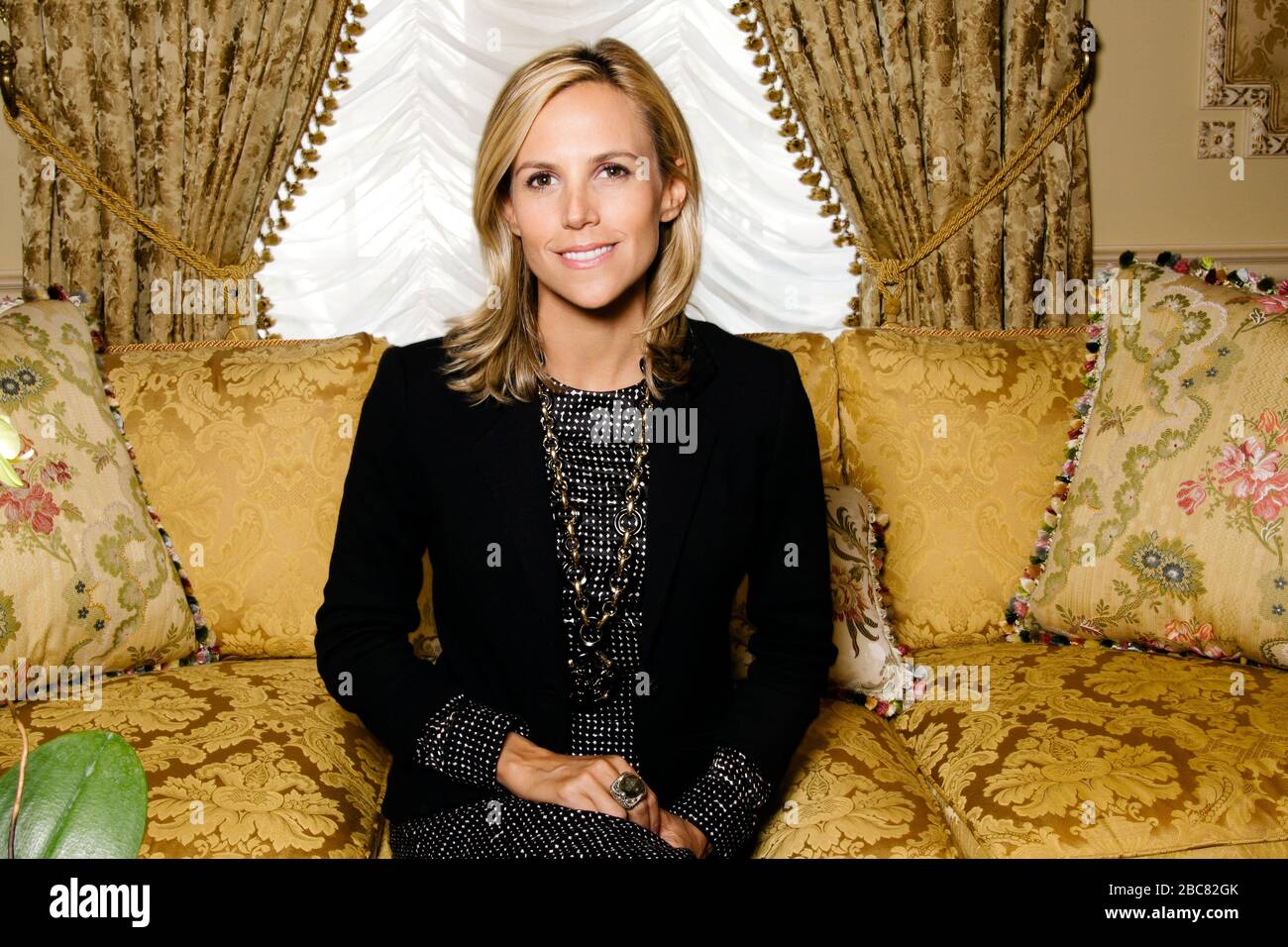 Portraits of fashion designer Tory Burch photographed in Philadelphia ...