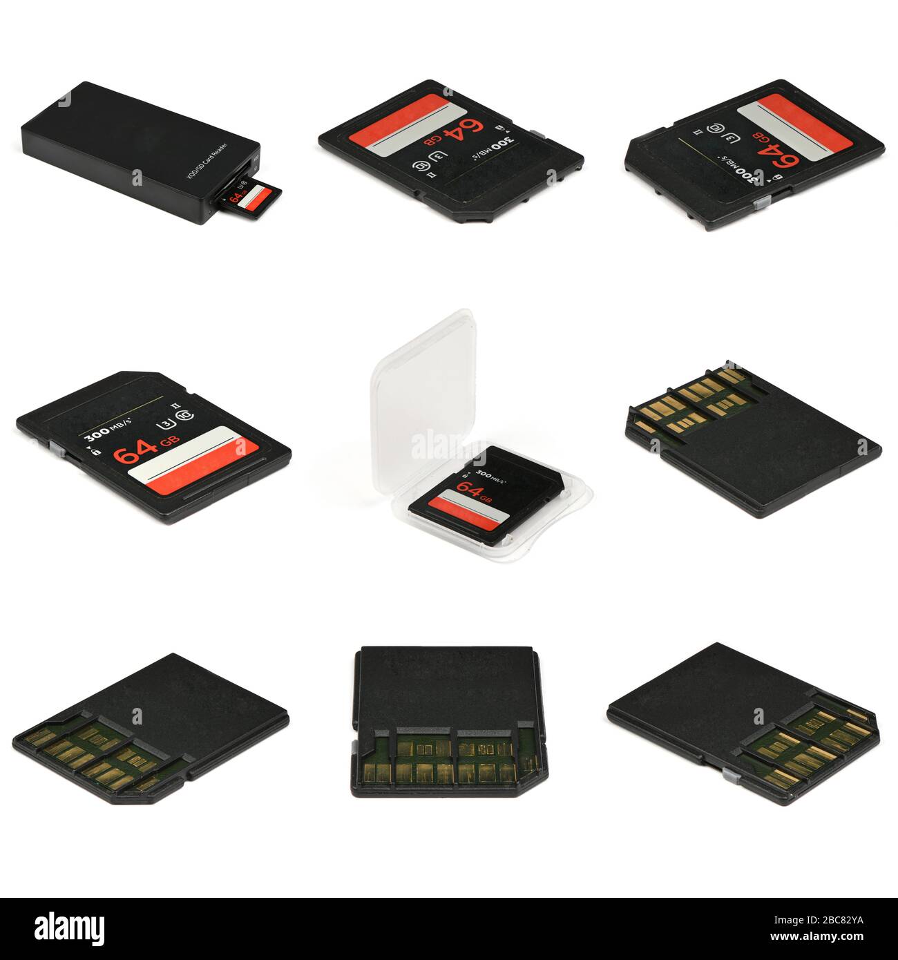 Nine modern professional Memory Card features 64GB Storage Capacity ...