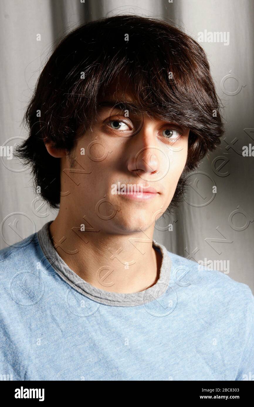 Portrait of American singer / songwriter and actor Teddy Geiger ...
