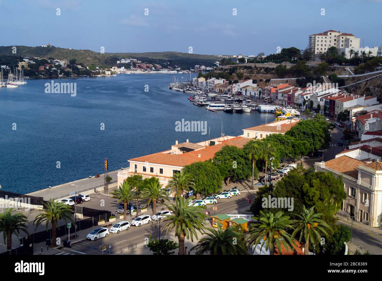 Mahon is the capital city of Menorca,Balearic Islands,Spain,Europe ...