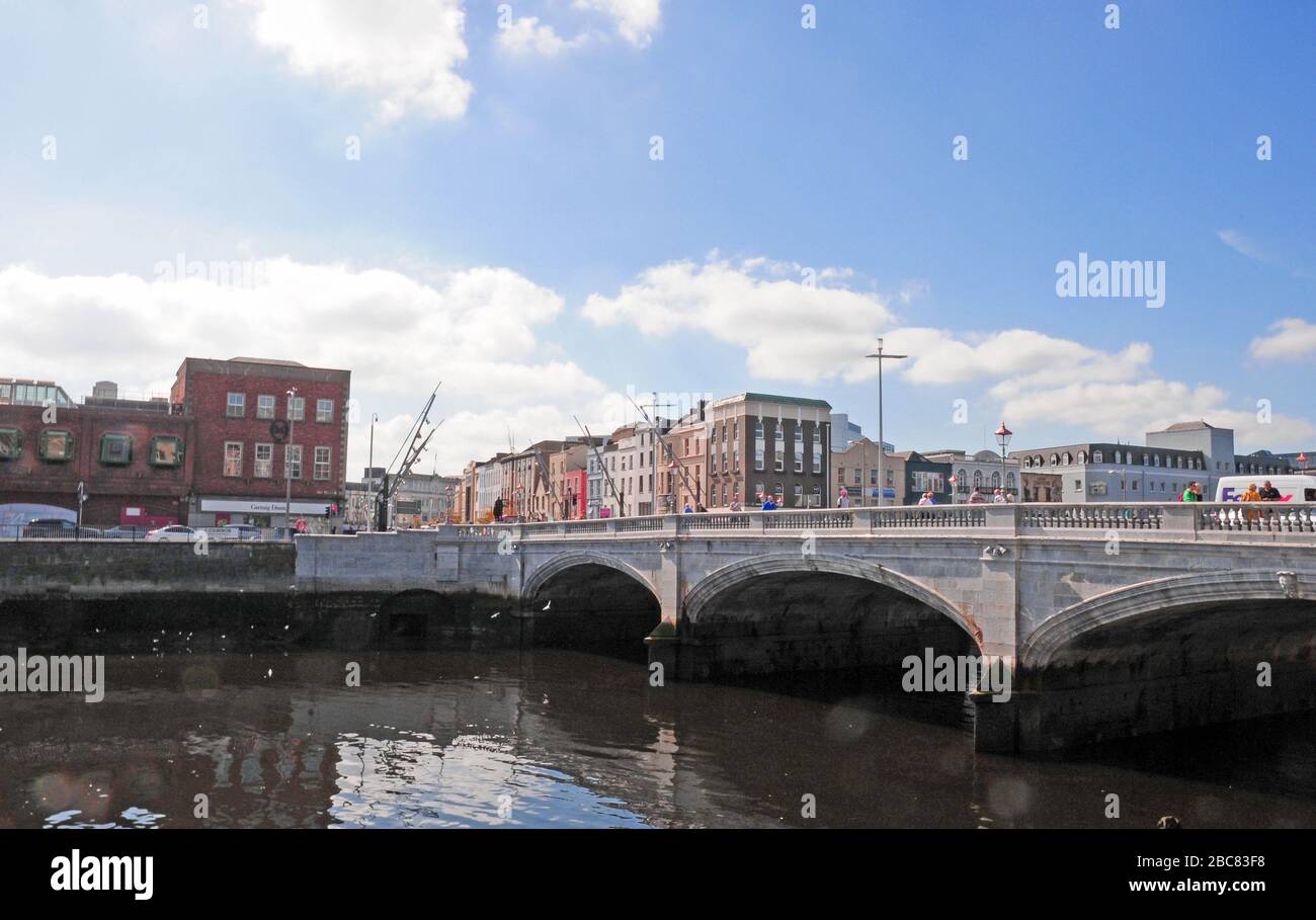 St Patrick's Bridge over the River Lee, Cork Stock Photo - Alamy