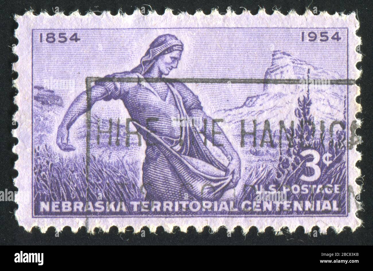 UNITED STATES - CIRCA 1954: stamp printed by United states, shows ...