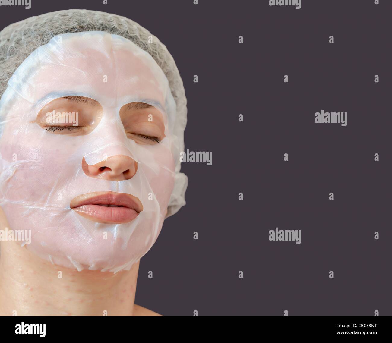 Woman acne patch hi-res stock photography and images - Alamy