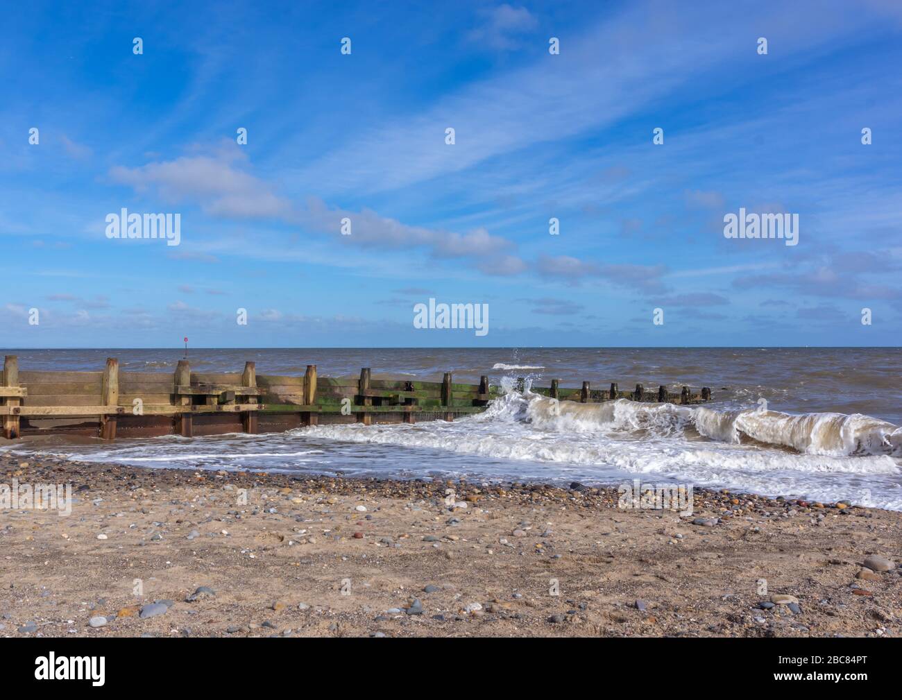 Groin and beach erosion hi-res stock photography and images - Alamy