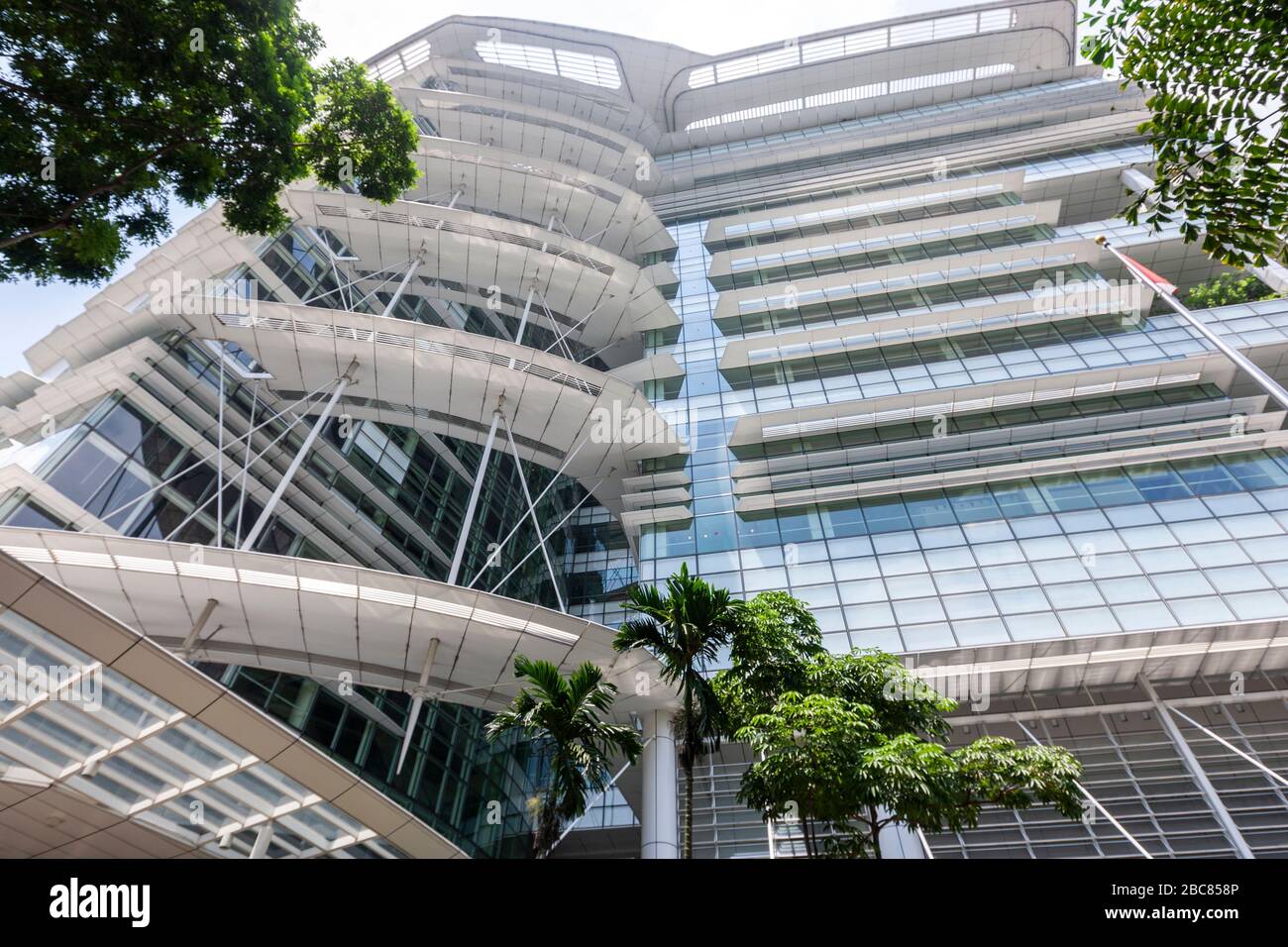 National Library in Victoria St, Singapore Stock Photo - Alamy