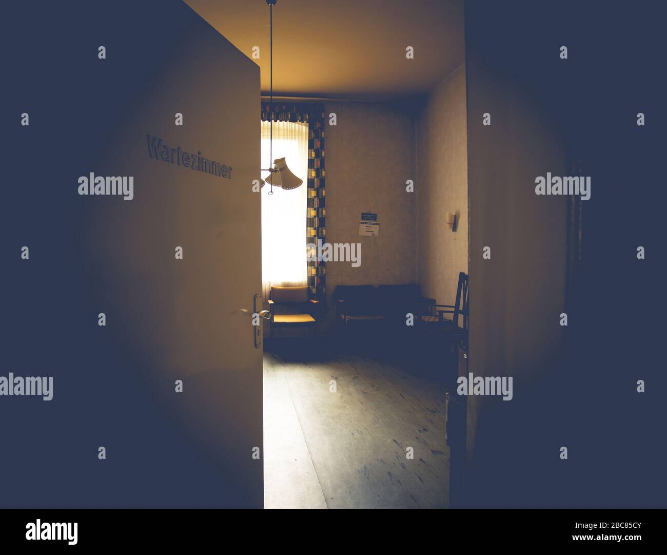 Waiting room, lost place Stock Photo - Alamy