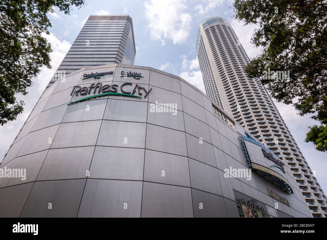 Raffles City Shopping Centre, Singapore Stock Photo - Alamy