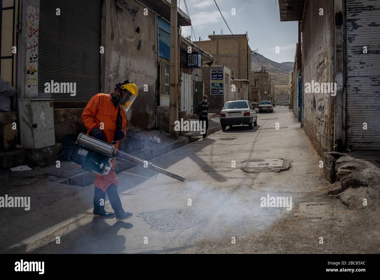The Iranian health ministry, provincial fire department and municipal ...