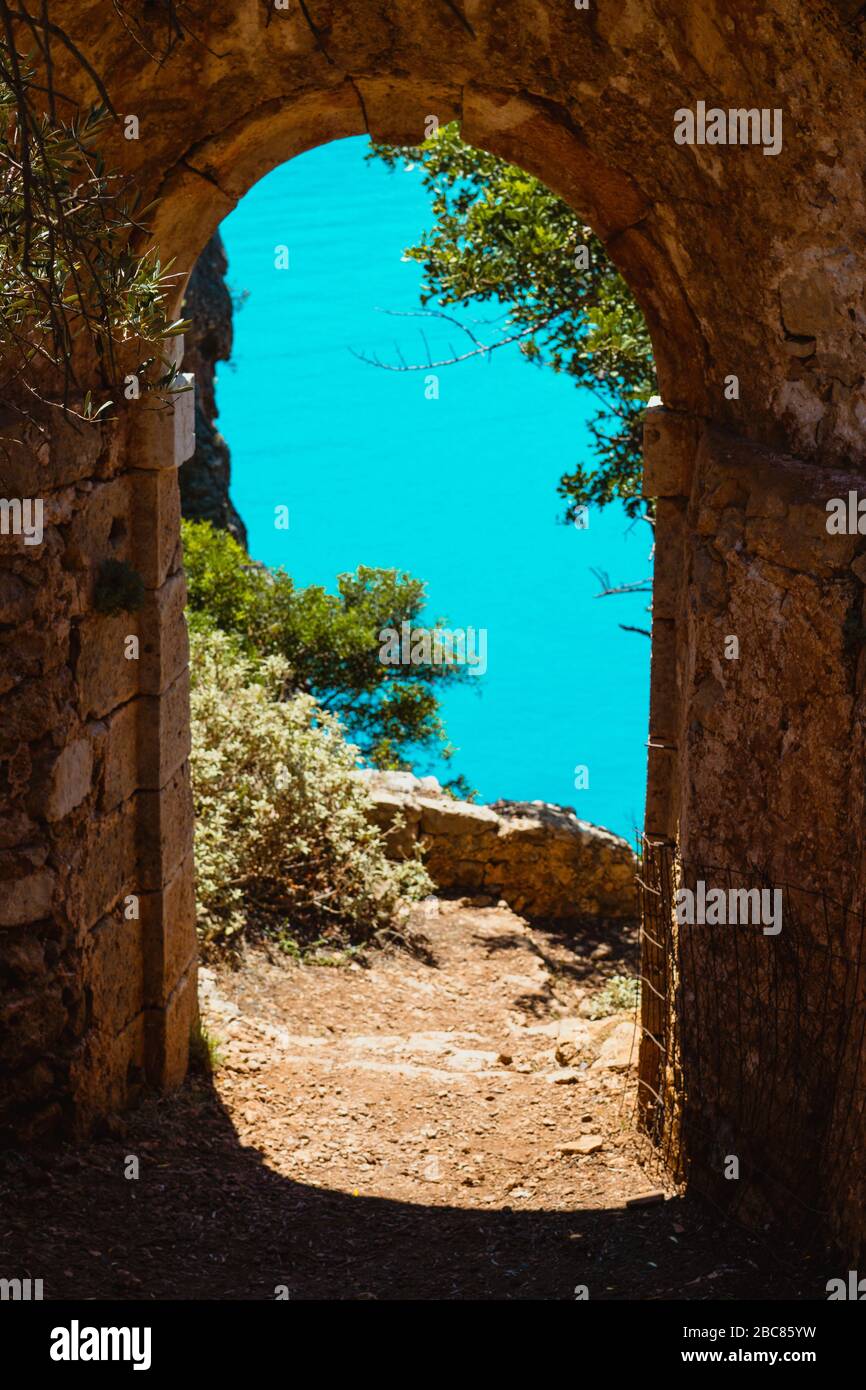 Assos greek ruins hi-res stock photography and images - Alamy