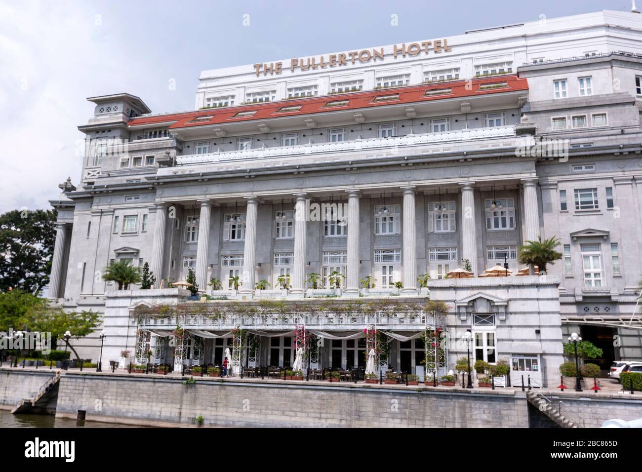The Fullerton Hotel Singapore, Singapore Stock Photo - Alamy