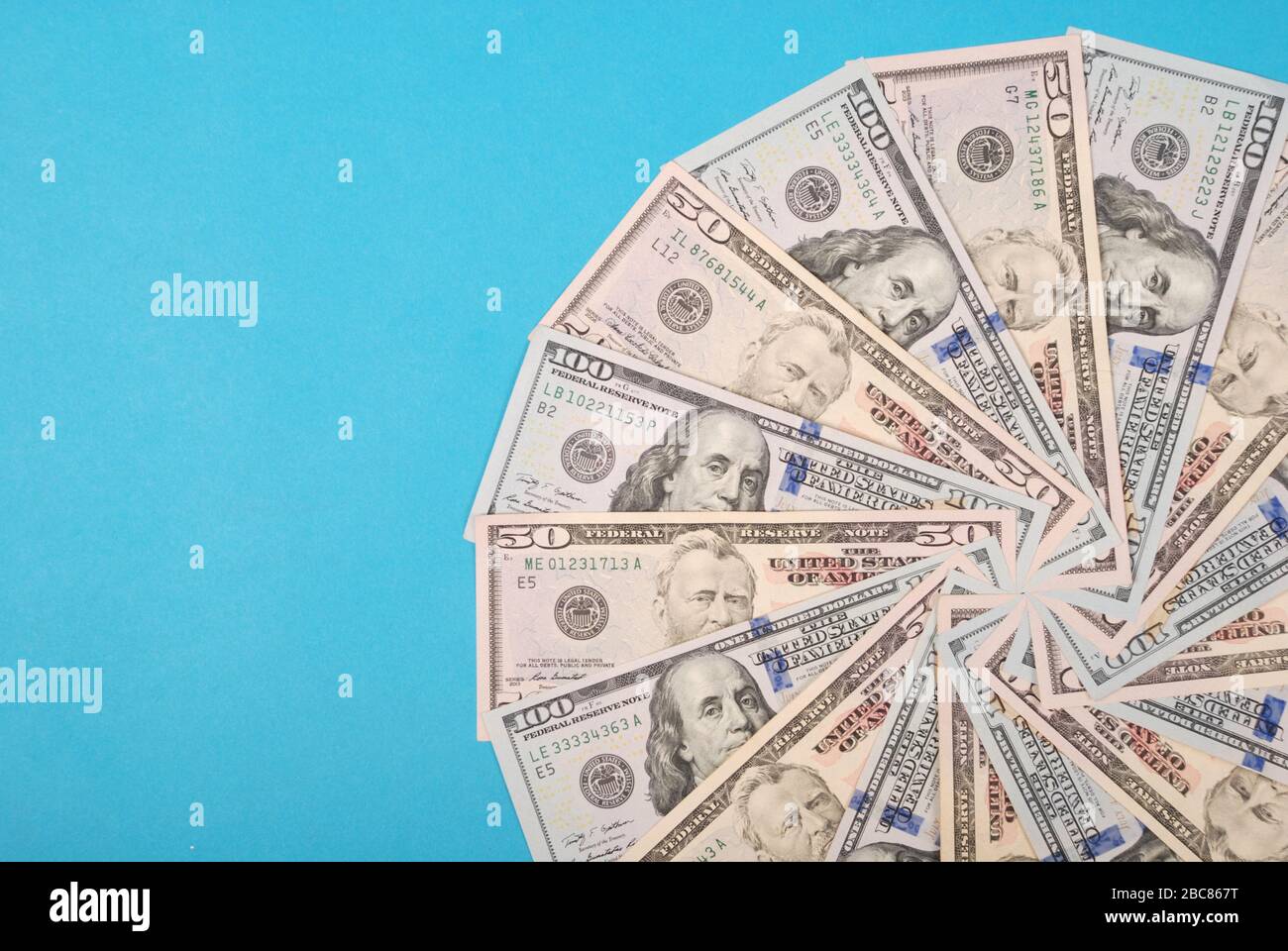 Abstract money background raster pattern repeat circle on green ...