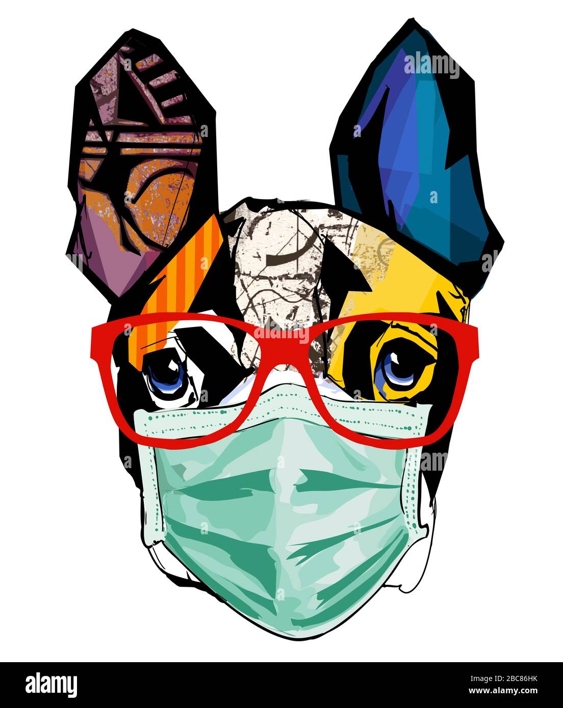 Surgical mask Stock Vector Images - Alamy
