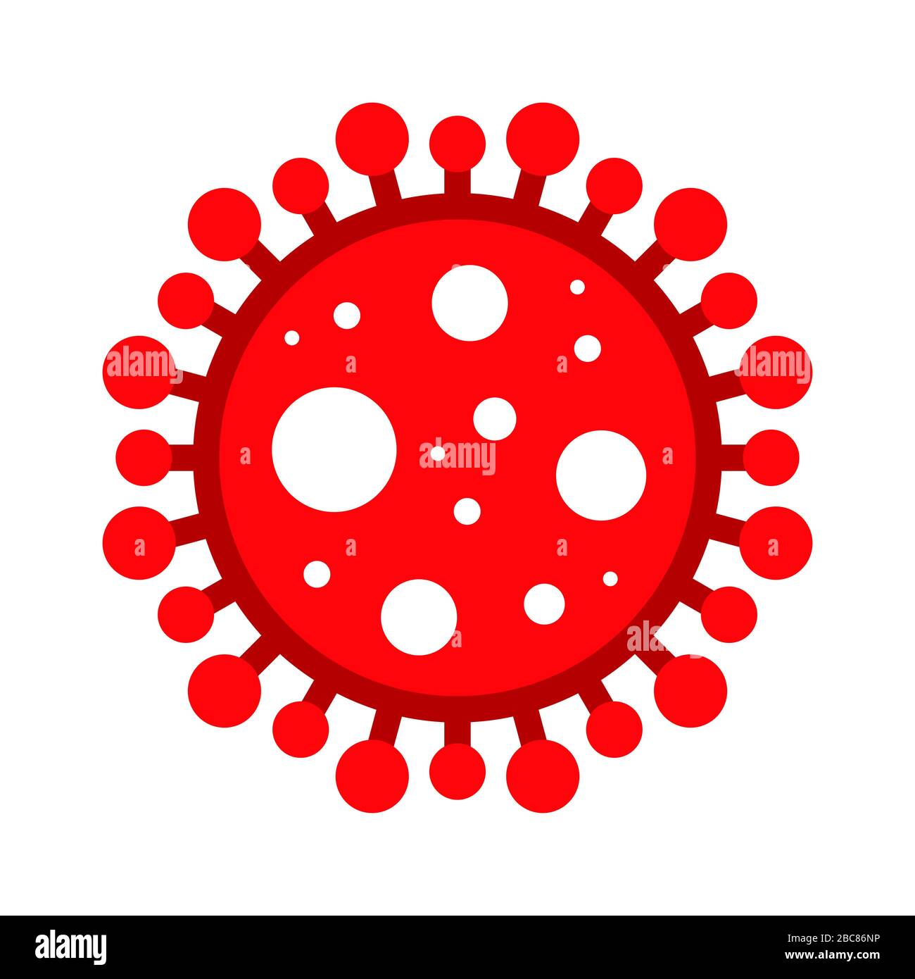 Wuhan Corona Virus, Covid-19, nCOV, MERS-CoV Novel Coronavirus Cell ...