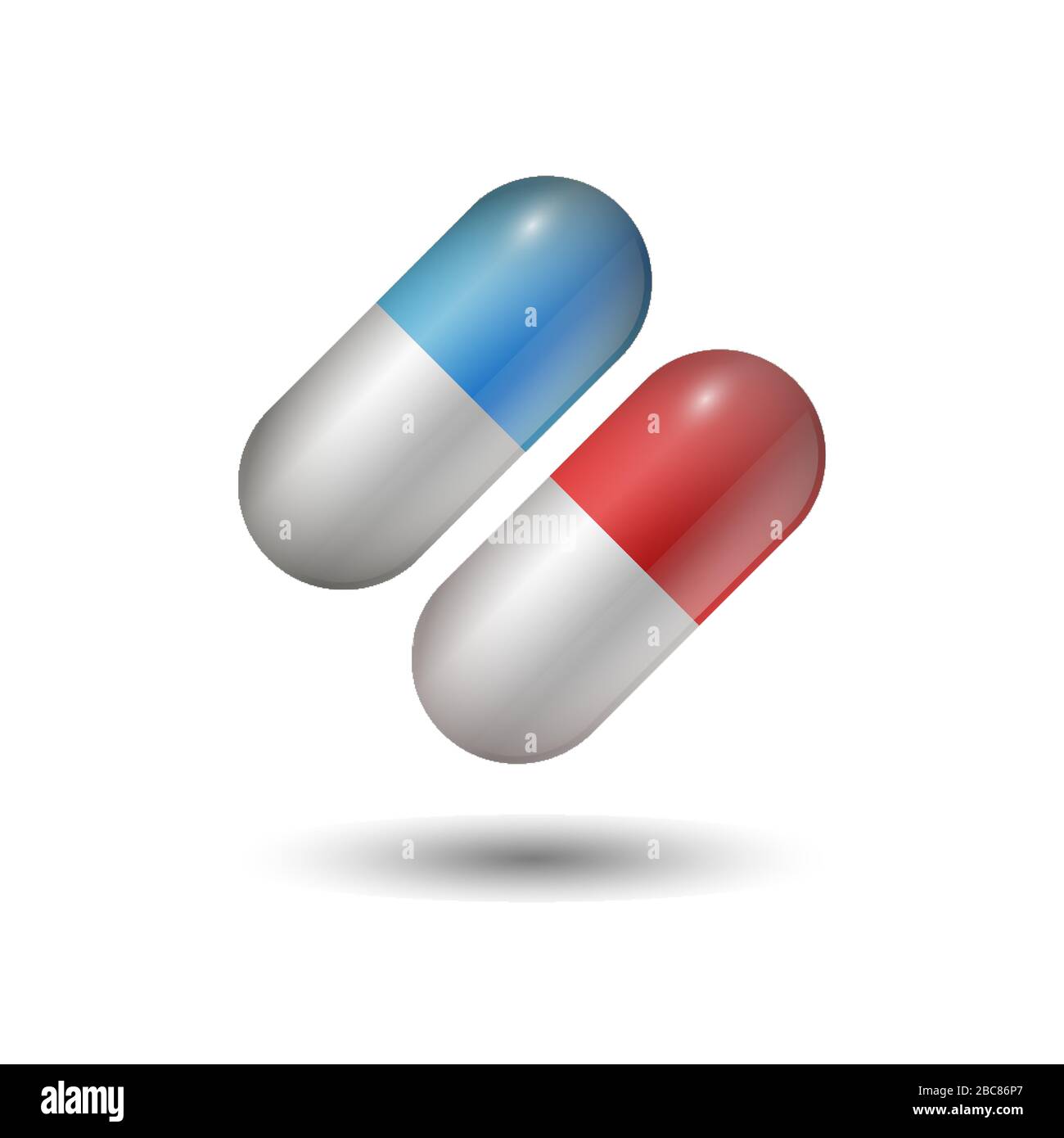 Virus two pills tablets medical help icon vector Stock Vector Image ...
