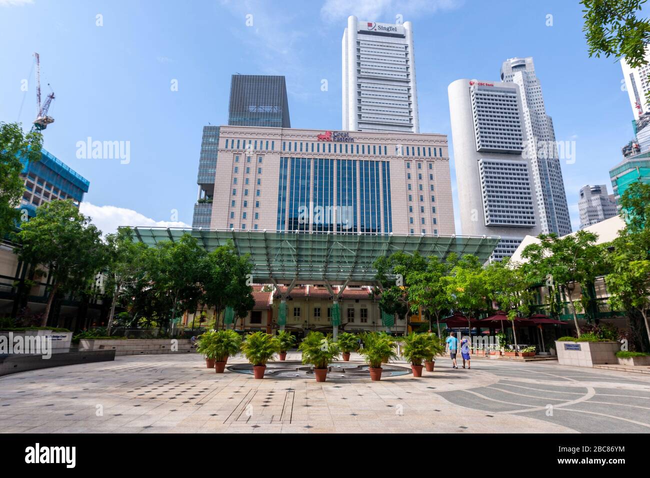 Far East Square, Great Eastern, Singapore Stock Photo - Alamy