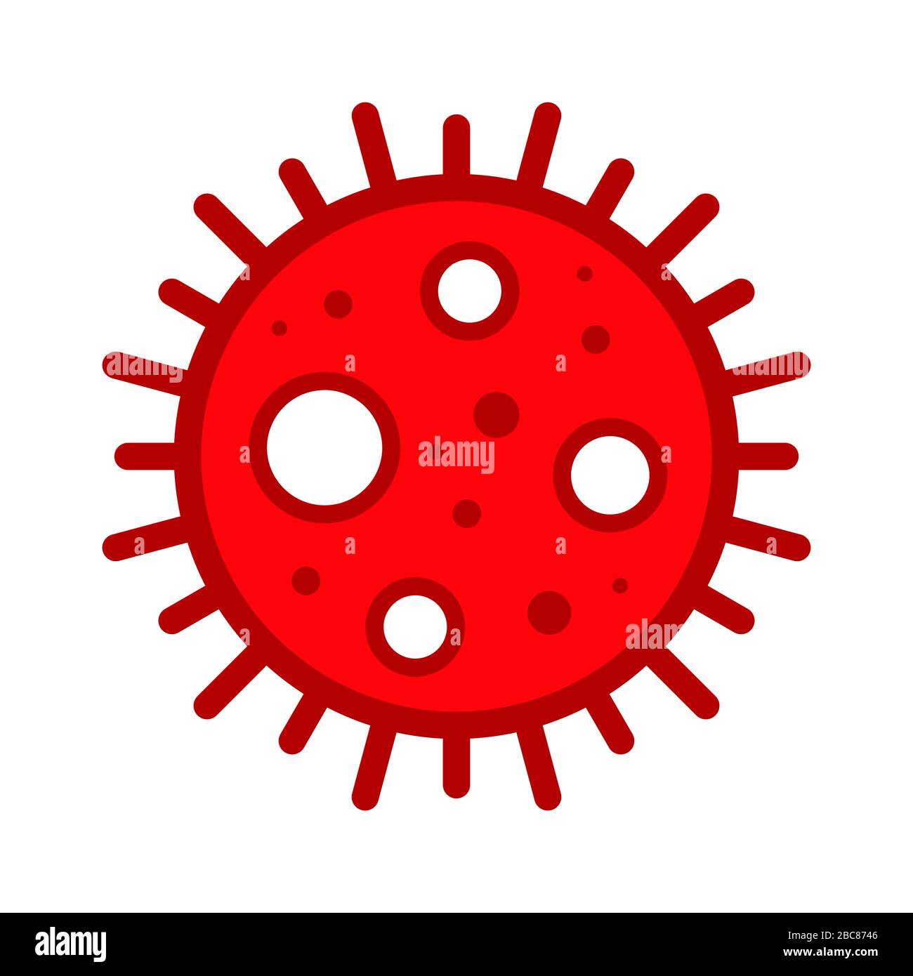 Wuhan Corona Virus, Covid-19, nCOV, MERS-CoV Novel Coronavirus Cell ...
