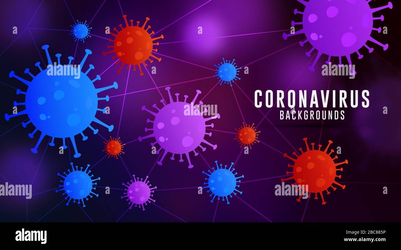 Coronavirus Background, Covid-19 Background, Virus Background ...