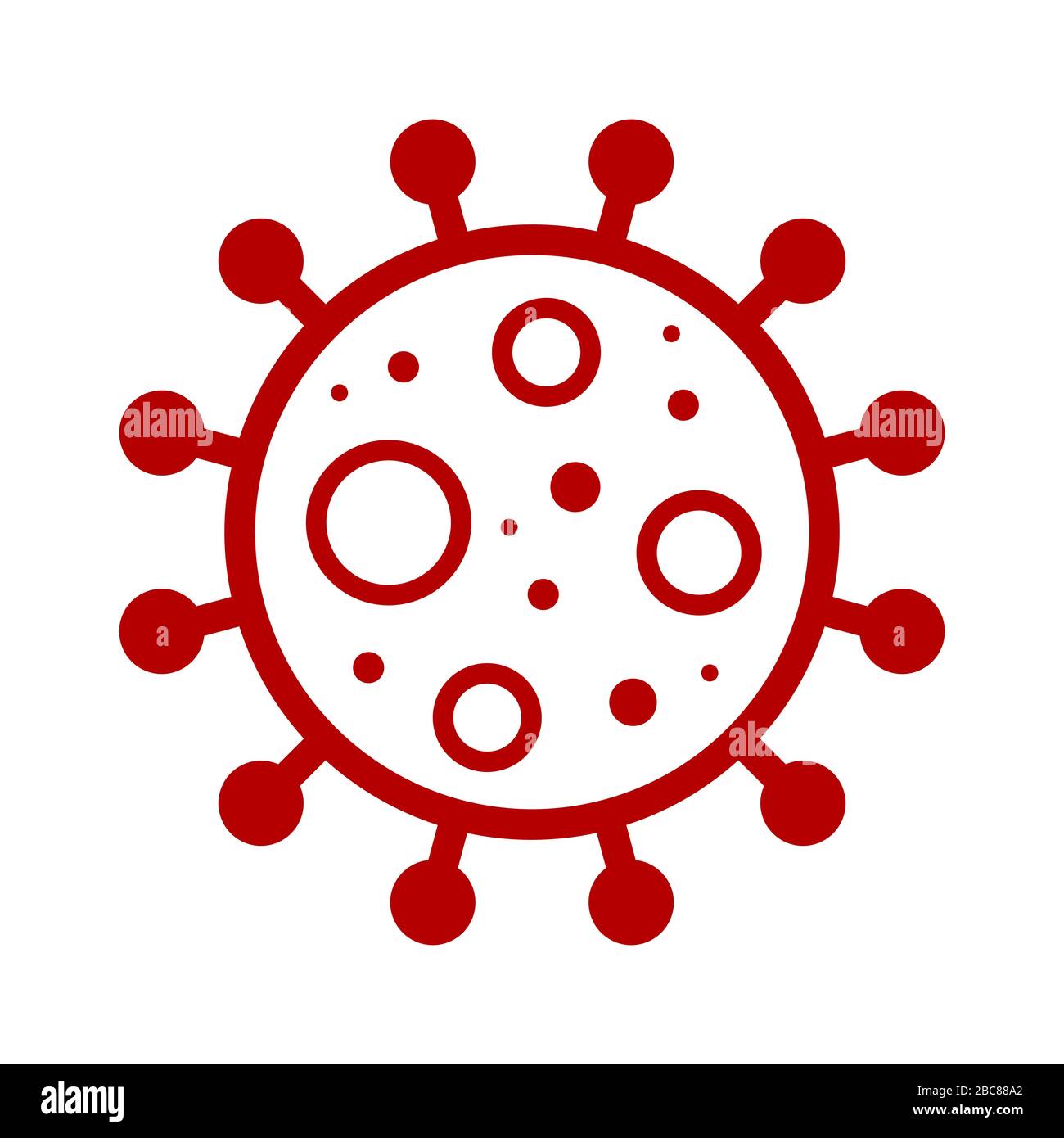 Wuhan Corona Virus, Covid-19, nCOV, MERS-CoV Novel Coronavirus Cell ...