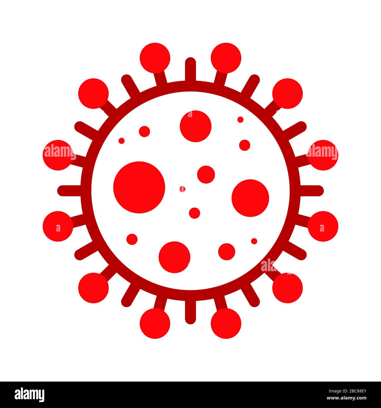 Wuhan Corona Virus, Covid-19, nCOV, MERS-CoV Novel Coronavirus Cell ...