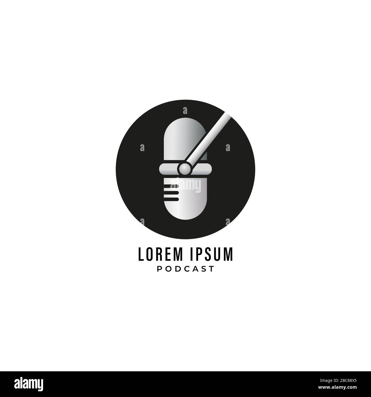 Radio station interview Stock Vector Images - Alamy