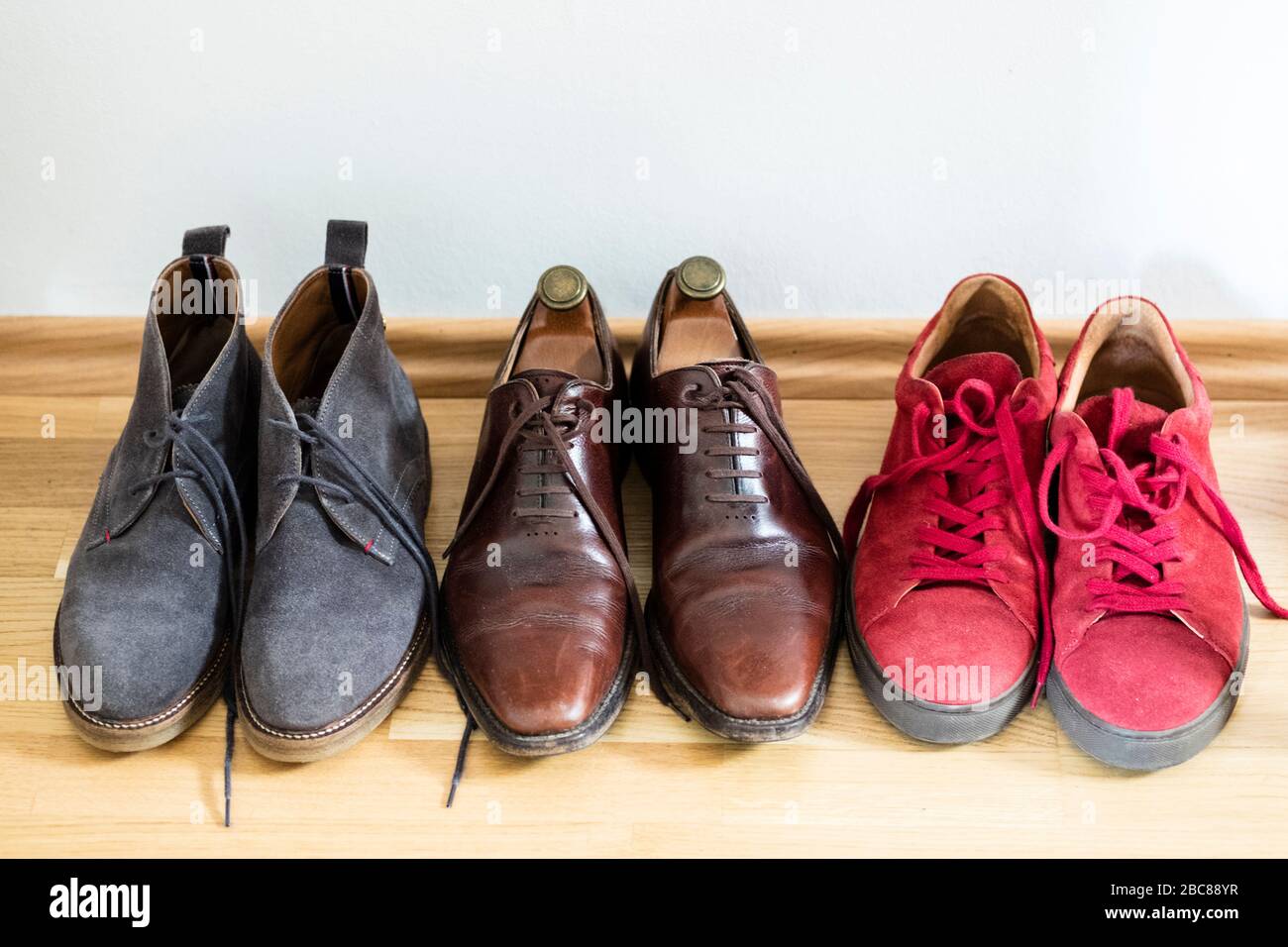 Different types of shoes Stock Photo - Alamy