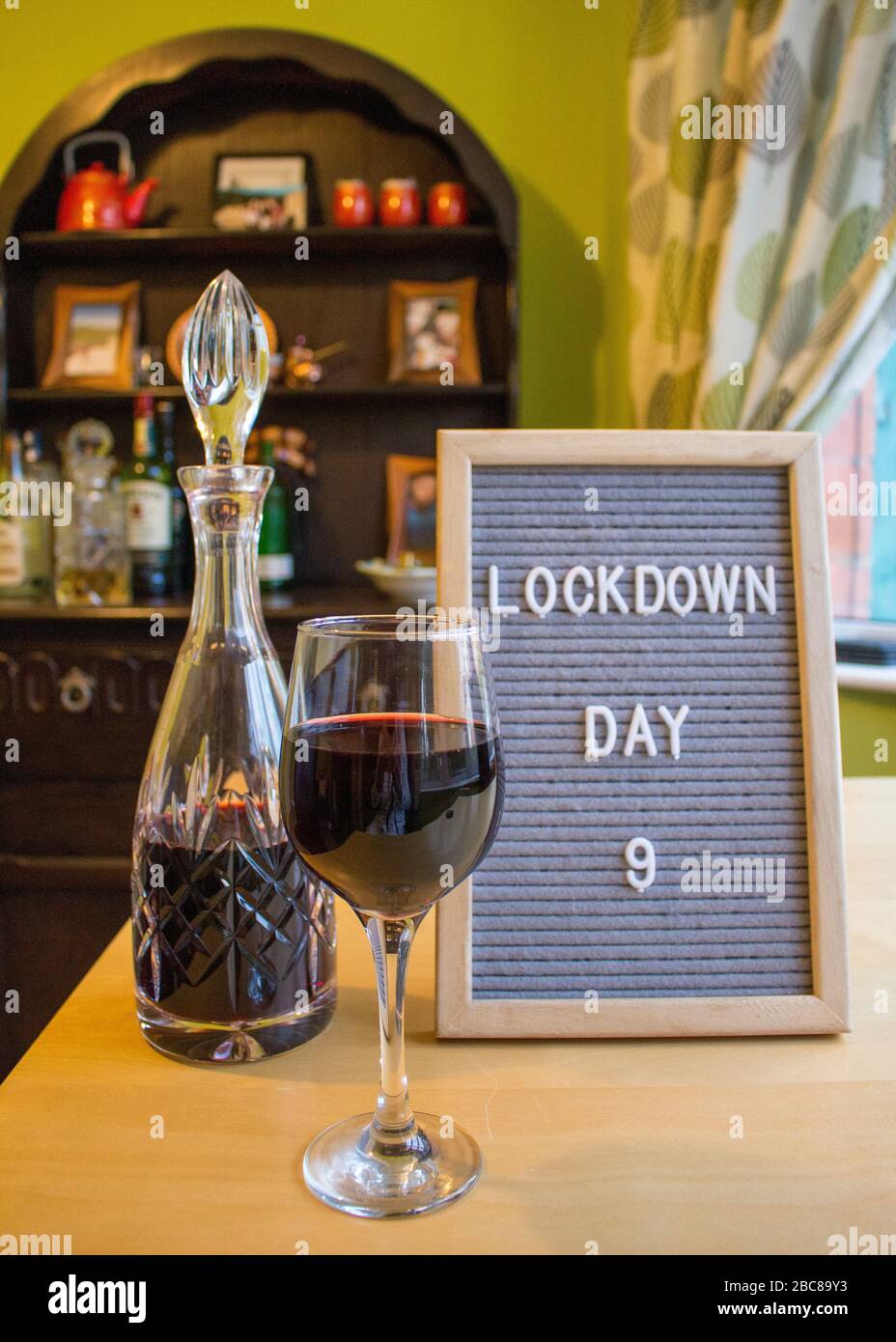 Lockdown diary day 9 Stock Photo - Alamy