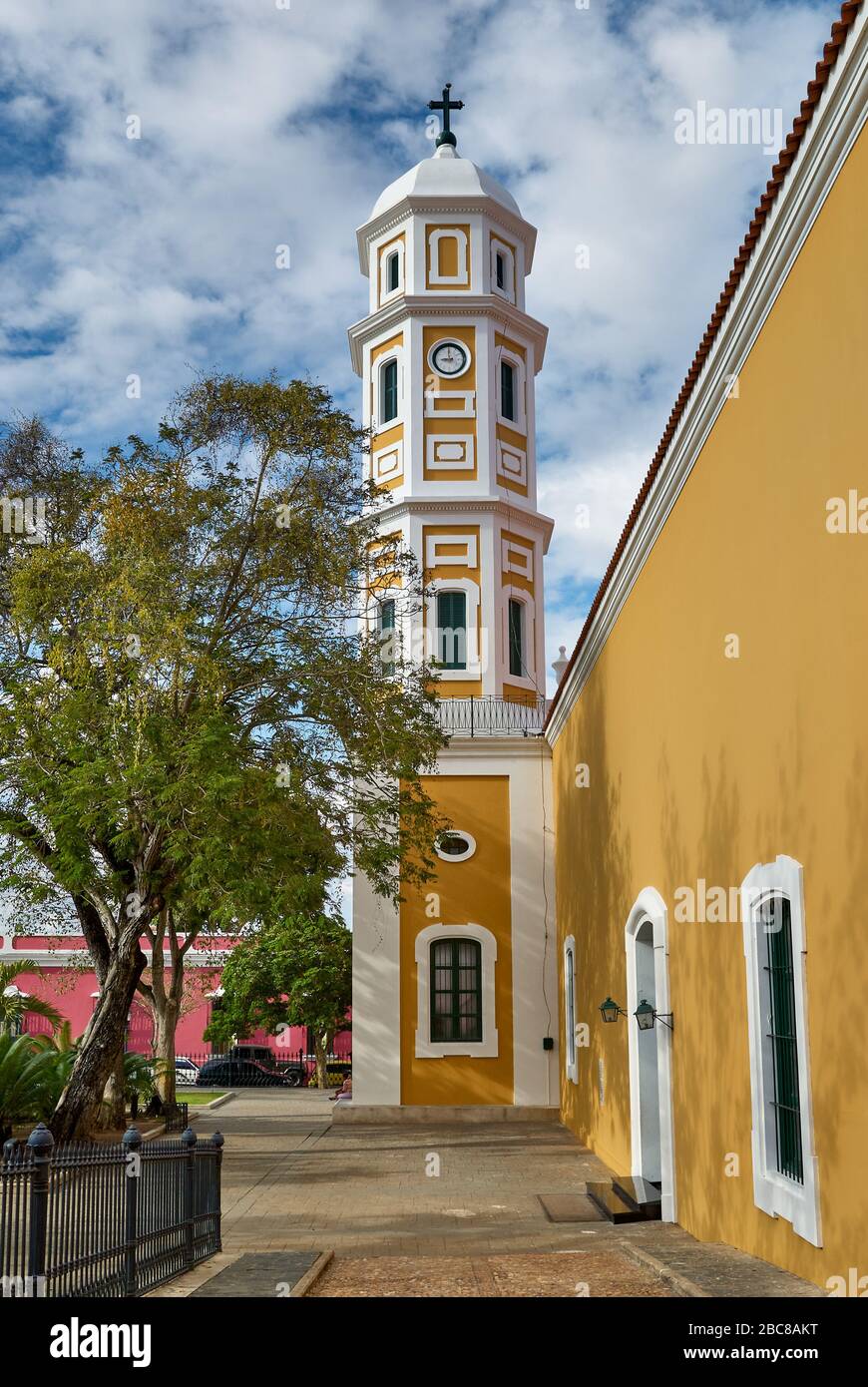 Cathedral, historic city centre, Ciudad Bolivar, Venezuela, South ...