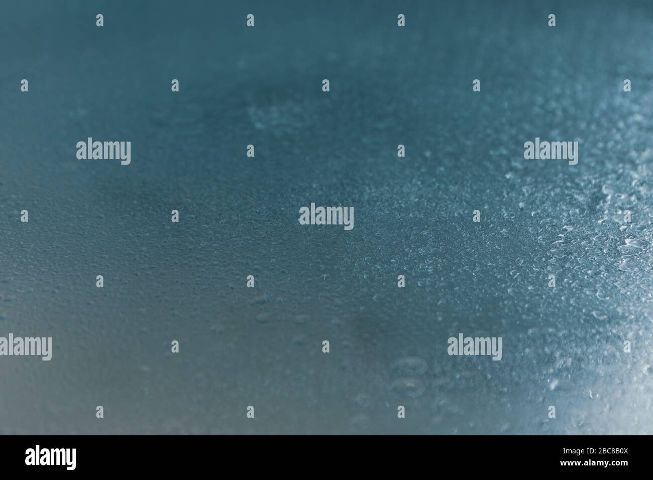 Wet mirror background with water, close up Stock Photo - Alamy