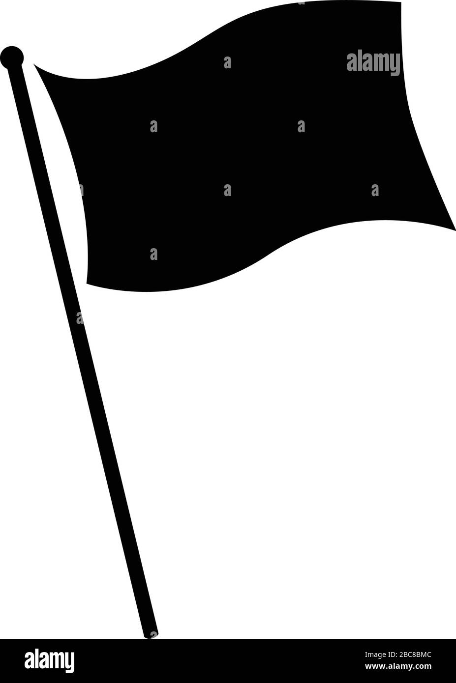 flag icon sign signifier vector isolated on white background Stock ...