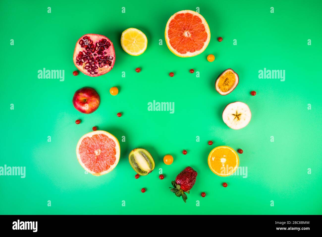 Super fruit and berry selection for cold and flu remedy rich in vitamin ...