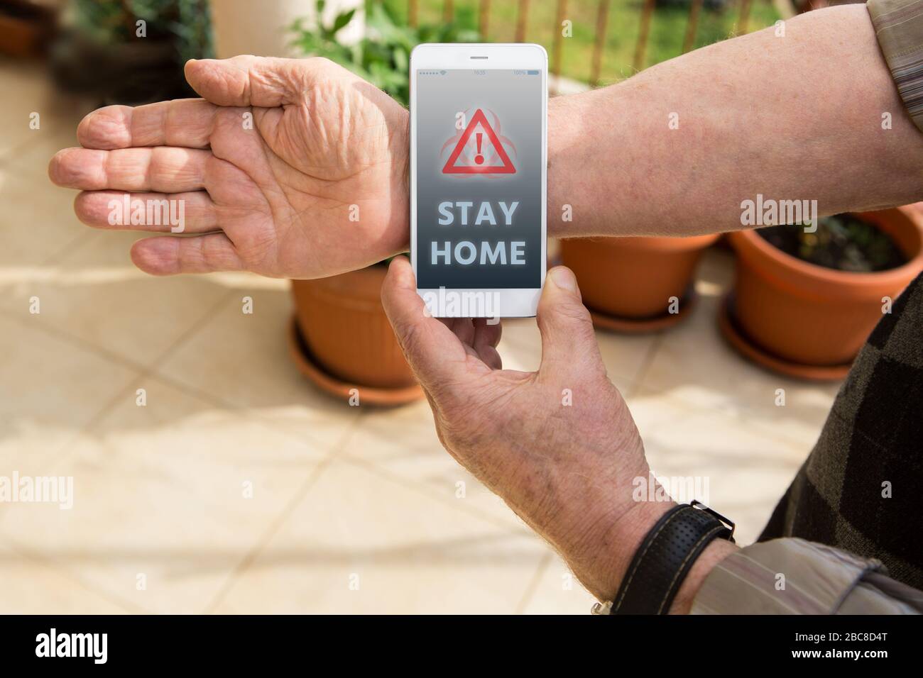 Mobile application for monitoring quarantined patients in home ...